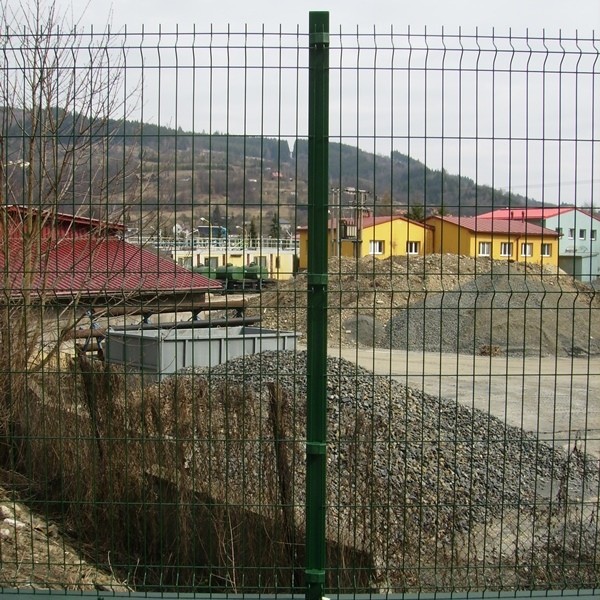 Zváraný plotový panel 3D LIGHT poplastovaný zelený drôt 4,0 mm PVC ...